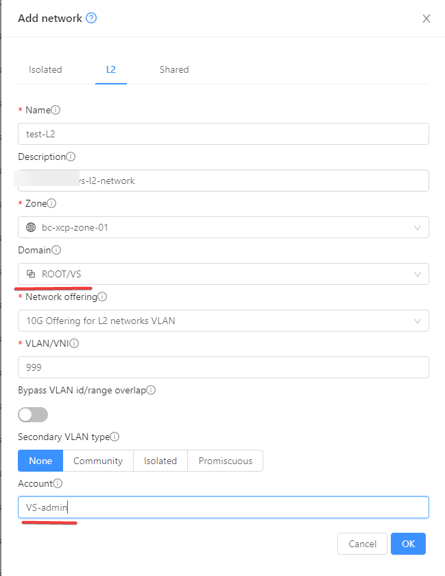 Unable To Create L2 Network For User Via Ui · Issue 7377 · Apache Cloudstack · Github