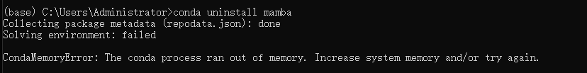How to uninstall mamba? · Issue #2365 · mamba-org/mamba · GitHub