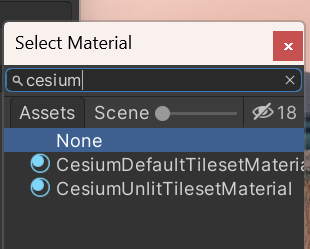 Make default materials accessible to users · Issue #147 · CesiumGS/cesium-unity · GitHub