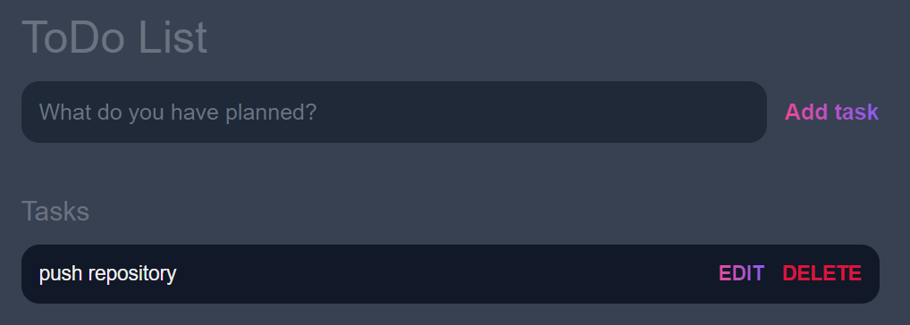 GitHub - AlexandraKon/NEW-ToDo-List: ToDo List using JavaScript