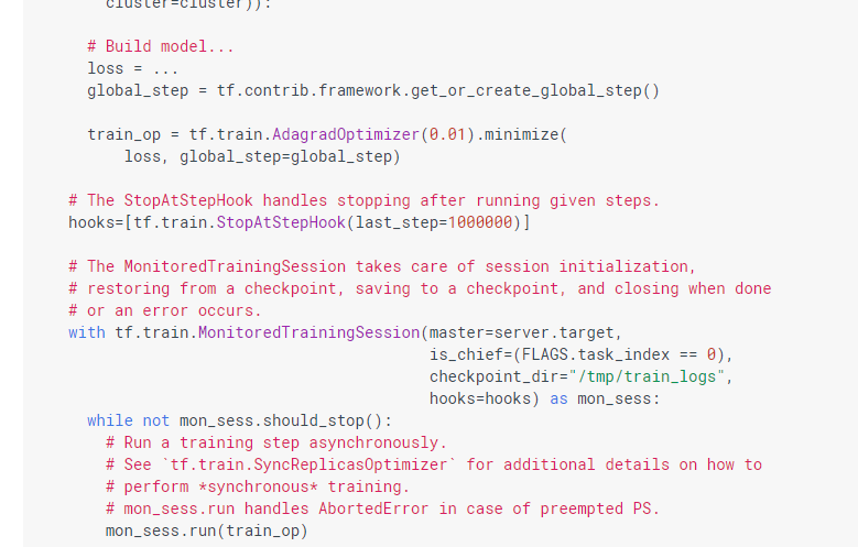 Does 'distributed tensorflow' support Keras training? · Issue #14692 · tensorflow/tensorflow ...