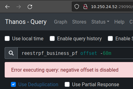 Negative offset with flag --enable-feature=promql-negative-offset · Issue #4022 · thanos-io ...