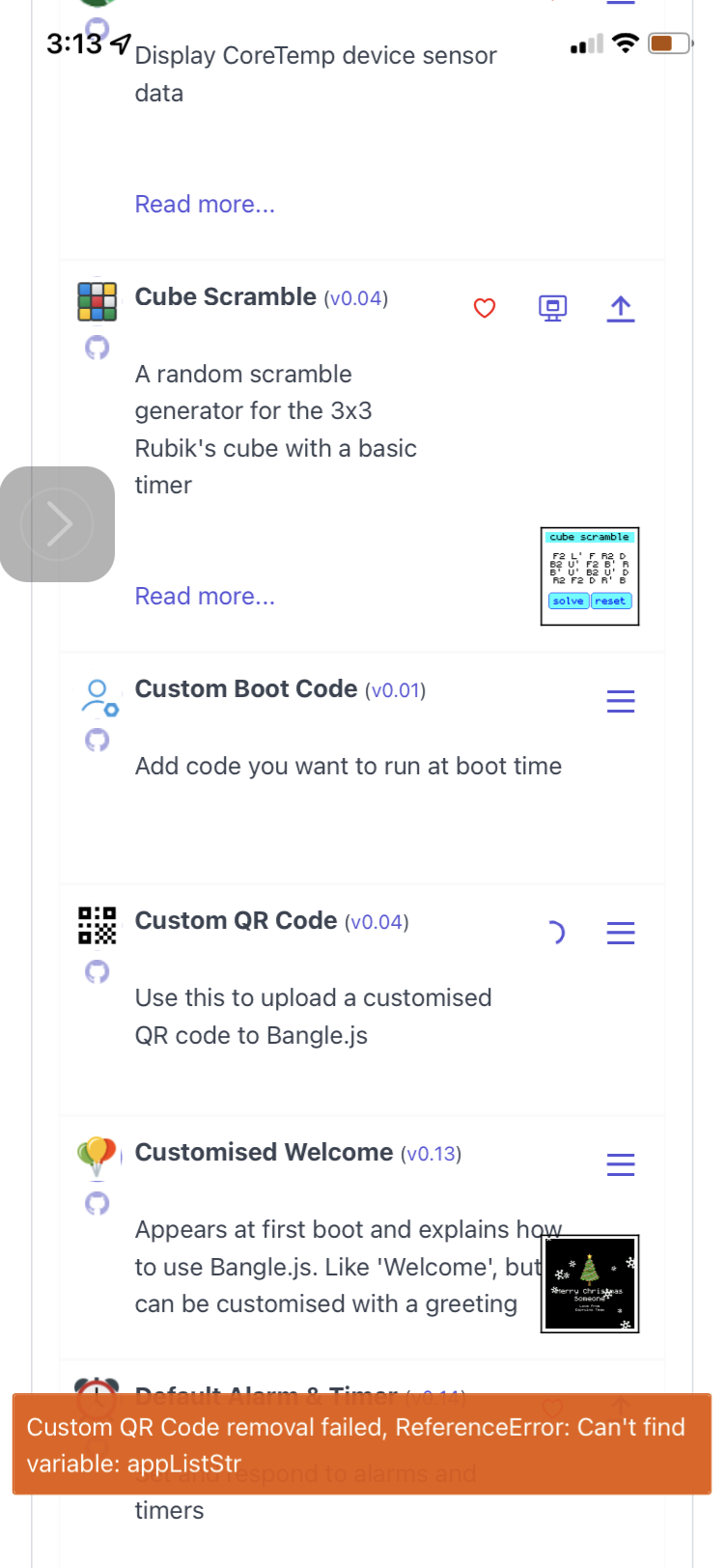 Custom QR Code app can’t be removed via WebBLE/iOS App Loader · Issue #1198 · espruino ...