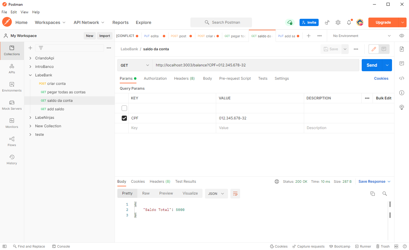 GitHub - Carlisegd/LabeBank: IWFS: Sistema Bancário - atividade do curso da Labenu