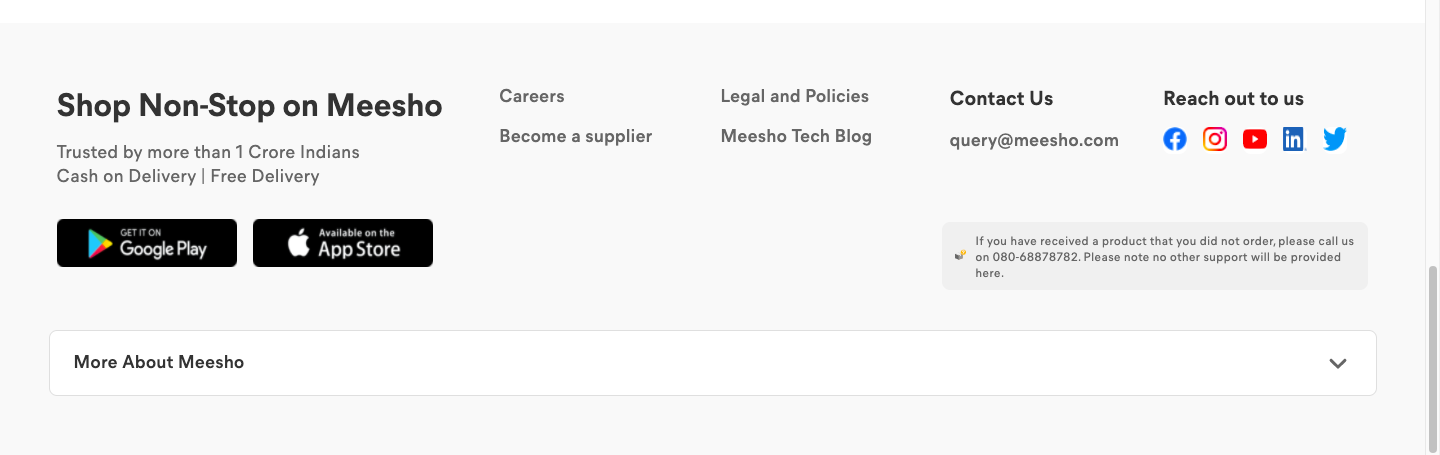 GitHub - Santosh-Konappanavar/meesho.com