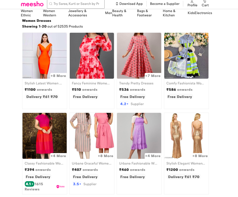 GitHub - Santosh-Konappanavar/meesho.com