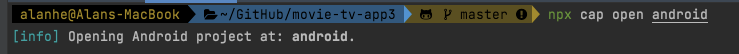 Bug Npx Cap Open Android · Issue 5090 · Ionic Teamcapacitor · Github 
