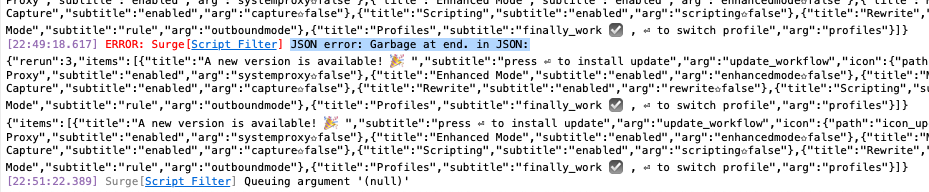 JSON error: Garbage at end. in JSON: · alanhe421 alfred-workflows · Discussion #269 · GitHub