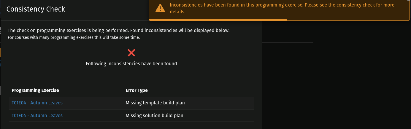 Missing Build Plans Of Imported Exercise · Issue 7439 · Ls1intumartemis · Github
