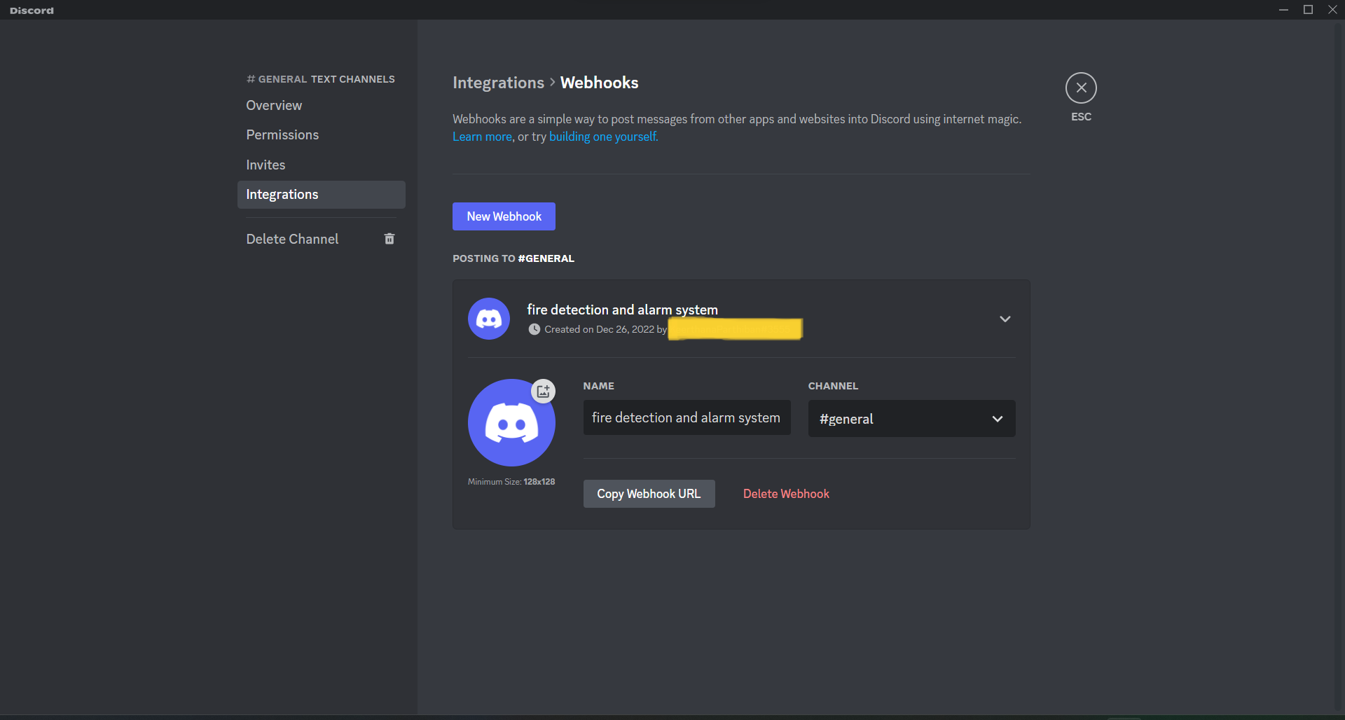 Github Keerthanaparthiban Fire Detection And Alarm System Using Arduino Uno And Discord This