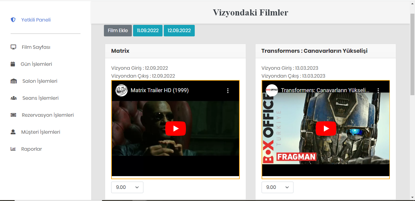 GitHub - Bayramtatl/SinemaOtomasyonu-.Net-Projesi: Personellerin sisteme gün ve seans bazlı film ...