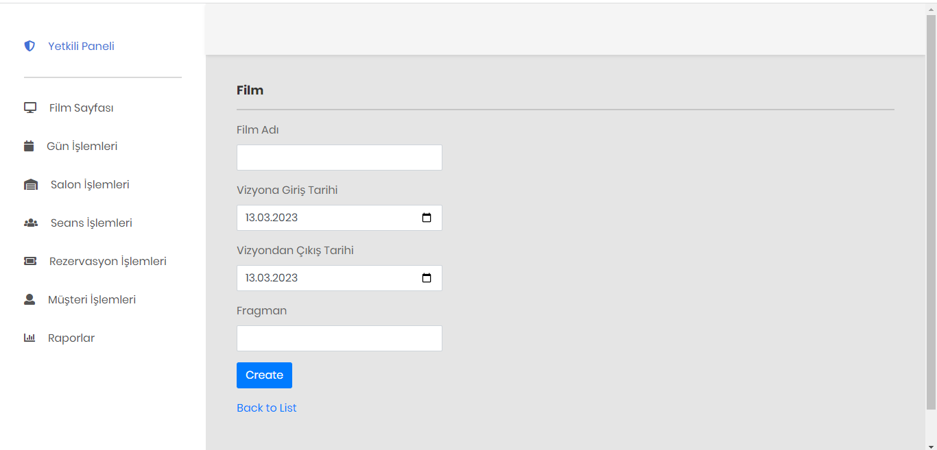 GitHub - Bayramtatl/SinemaOtomasyonu-.Net-Projesi: Personellerin sisteme gün ve seans bazlı film ...