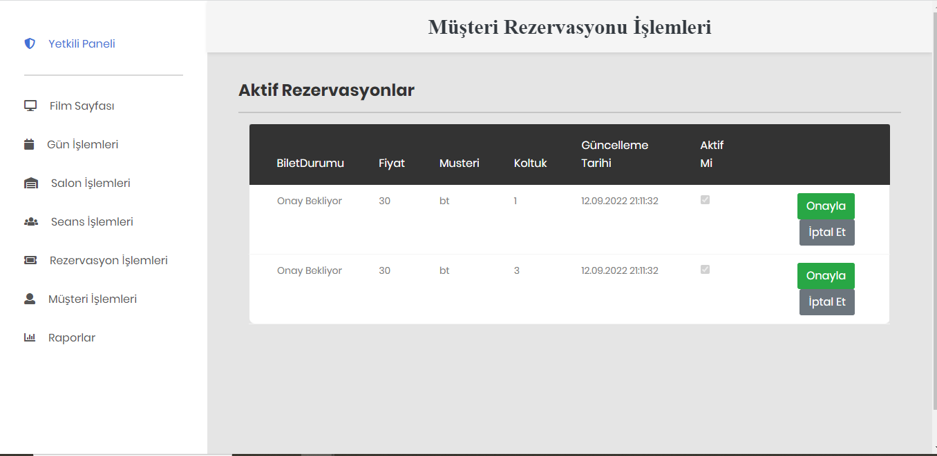 GitHub - Bayramtatl/SinemaOtomasyonu-.Net-Projesi: Personellerin sisteme gün ve seans bazlı film ...