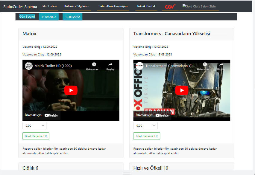 GitHub - Bayramtatl/SinemaOtomasyonu-.Net-Projesi: Personellerin sisteme gün ve seans bazlı film ...
