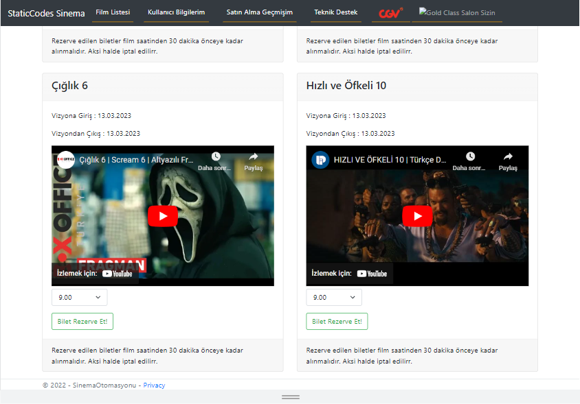 GitHub - Bayramtatl/SinemaOtomasyonu-.Net-Projesi: Personellerin sisteme gün ve seans bazlı film ...