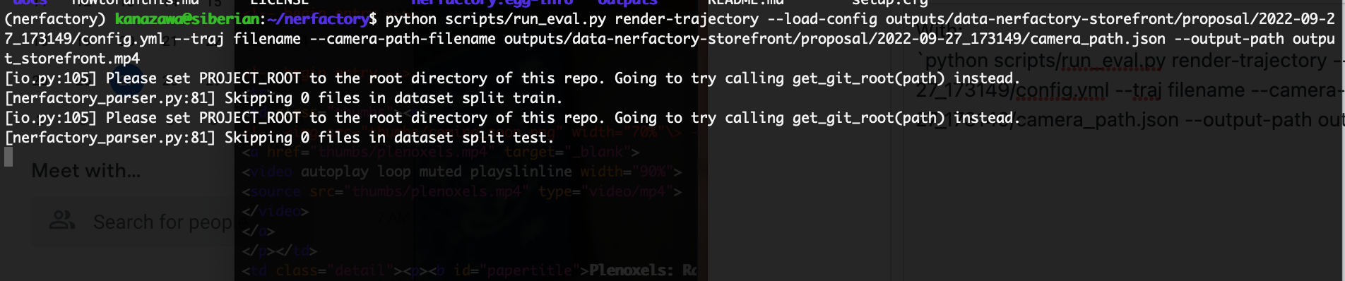 When rendering, show progress bar · Issue #559 · nerfstudio-project/nerfstudio · GitHub