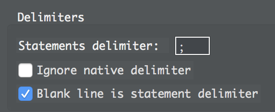 Bug: Blank Line is statement Delimiter · Issue #2514 · dbeaver/dbeaver · GitHub