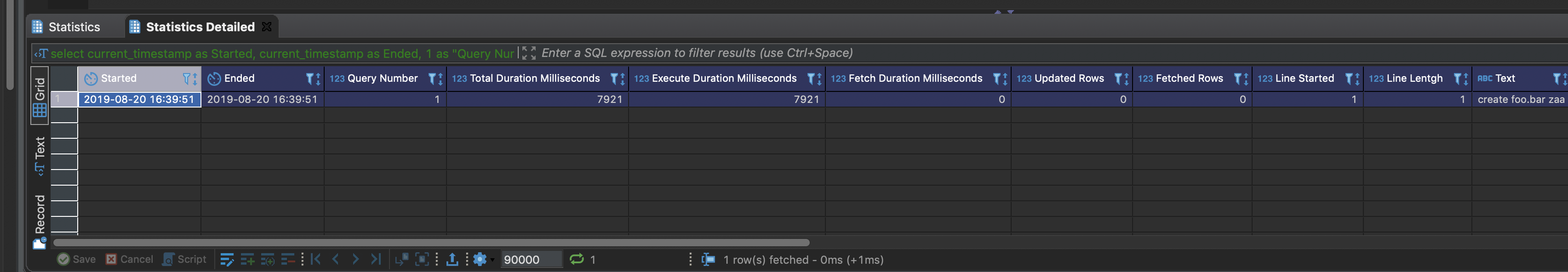 Incorrect execution statistics on multiple query execution · Issue #6560 · dbeaver/dbeaver · GitHub