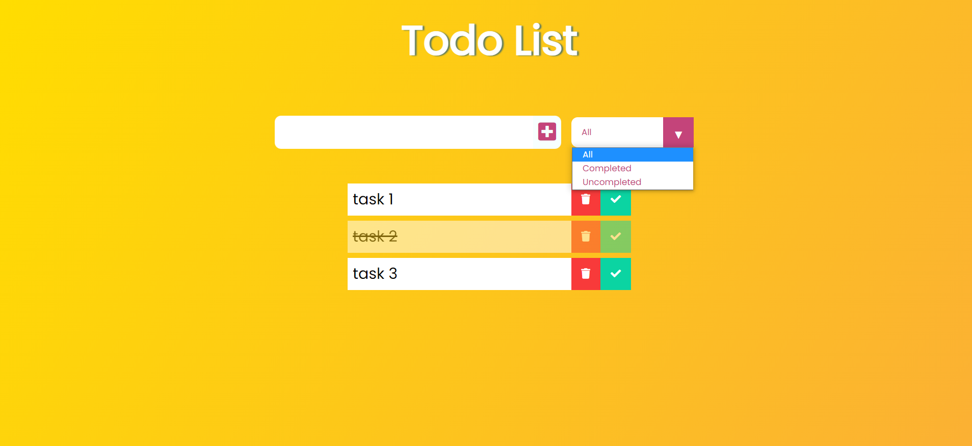 Github Mohprogramer Todolist Todolist With Javascript Html And Css