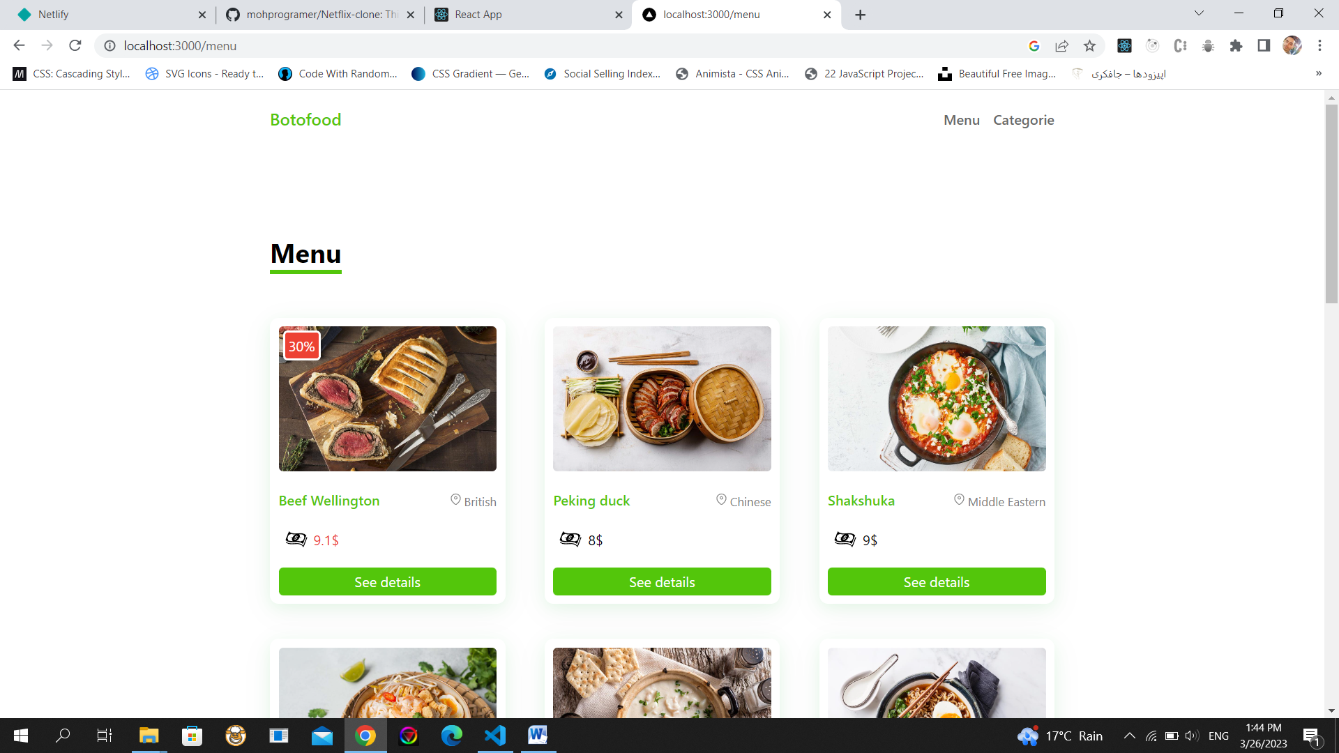 Github Mohprogramernextjs Food Order