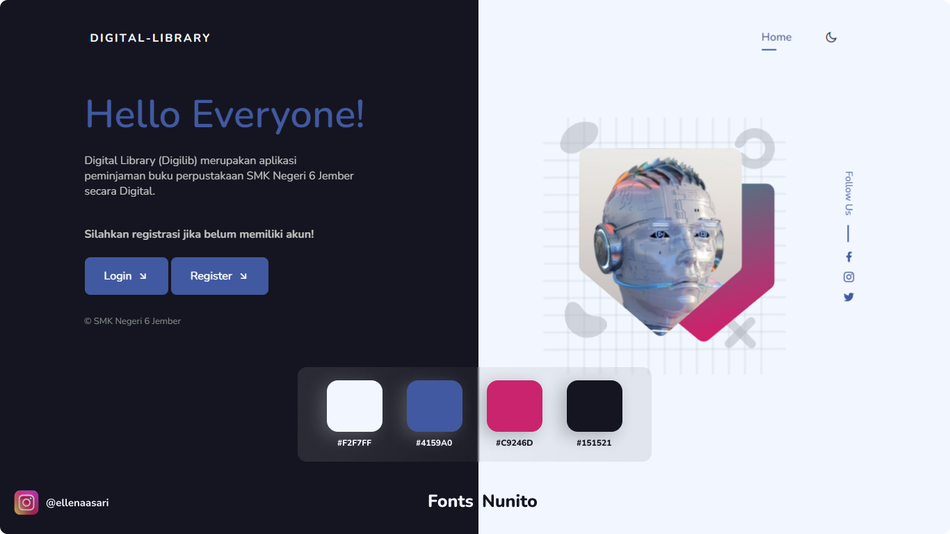 GitHub - ellenaasari/digilib: Digilib (Digital Library) merupakan aplikasi peminjaman buku ...