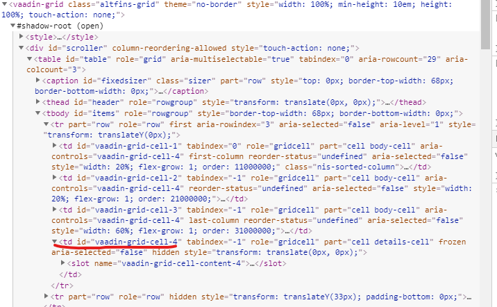 Gridsort With Column With Classnamegenerator Set Causes Javascript Errors In Grid Connector