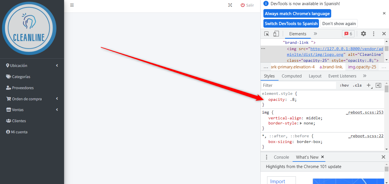 [FEATURE] remove opacity from style attribute · Issue #1099 · jeroennoten/Laravel-AdminLTE · GitHub