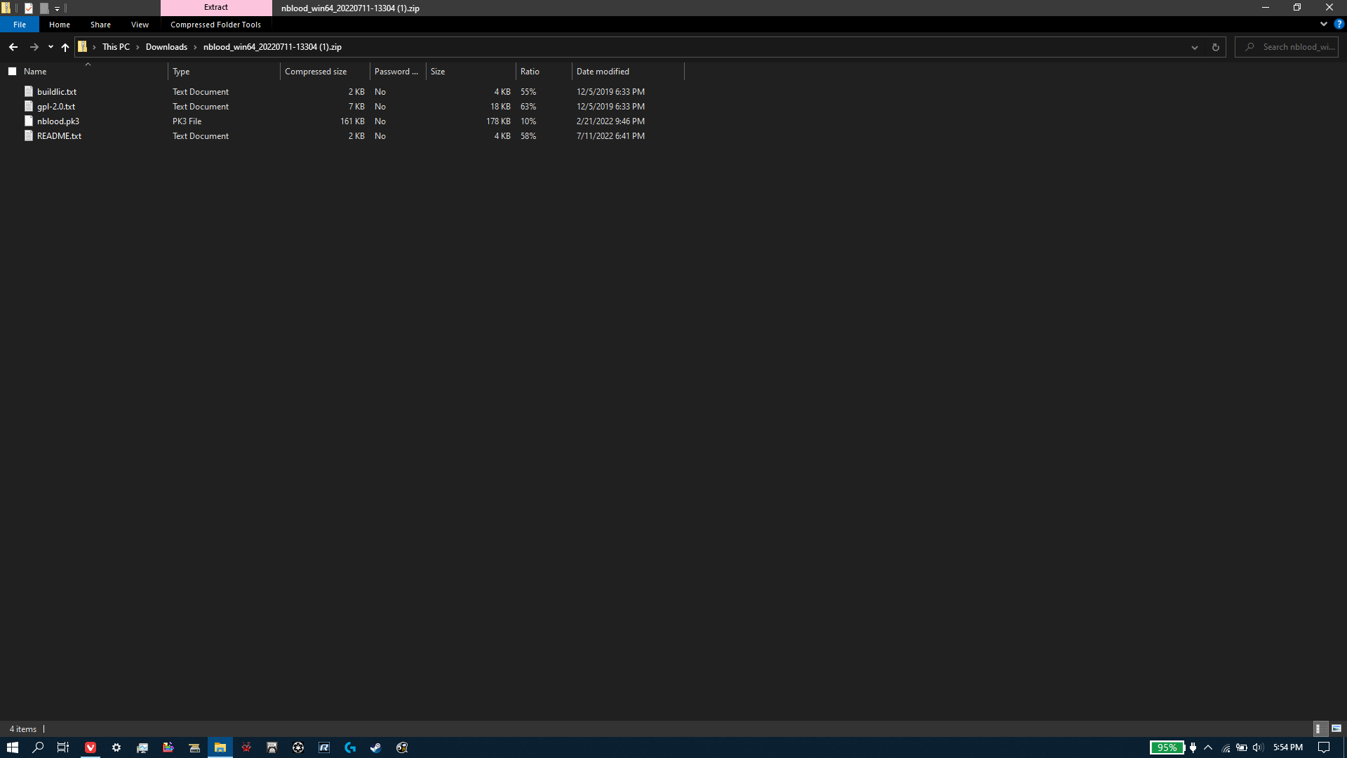 [NBlood] Downloaded zip files don't contain the executable · Issue #609 · NBlood/NBlood · GitHub