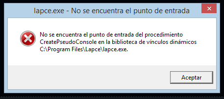 Can't open Lapce | Cannot find entry point · Issue #329 · lapce/lapce · GitHub