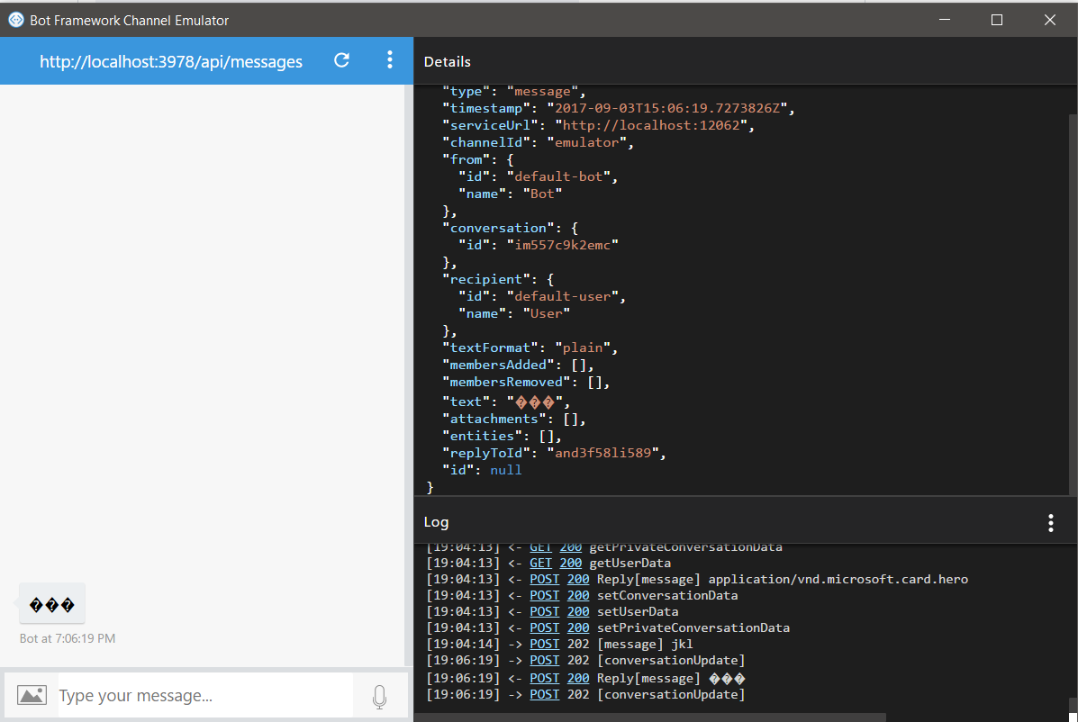 [Localization] Wrong text encoding in Skype for Business Bot · Issue #2943 · microsoft ...