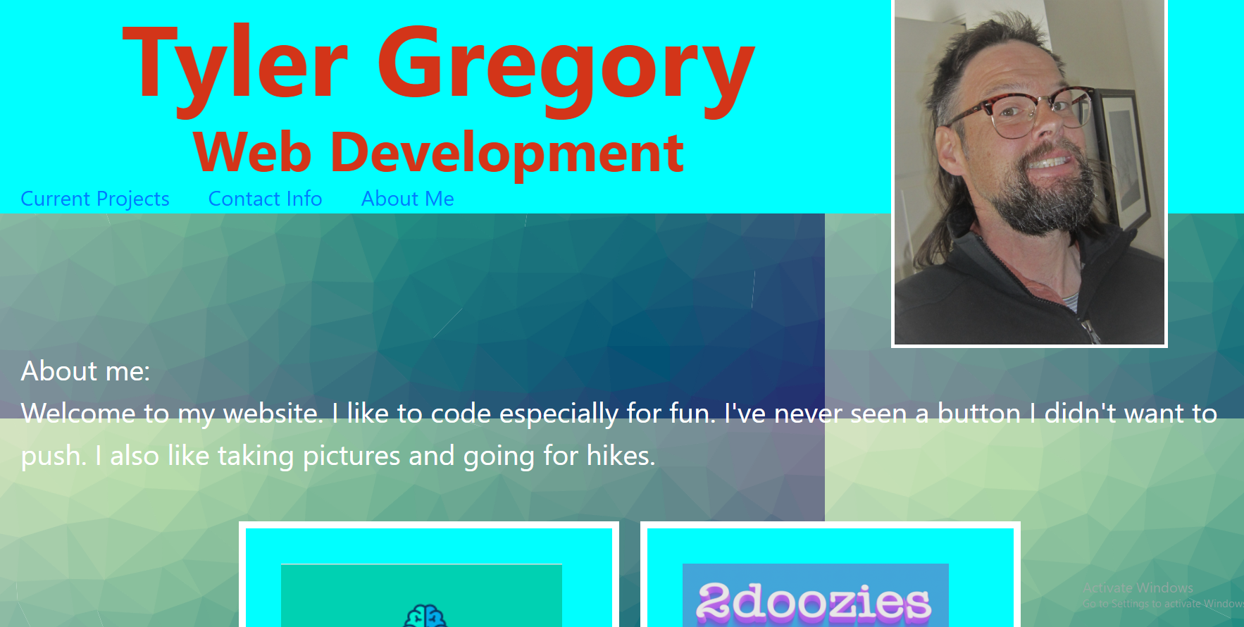 Github Tyarchy Mr Gregory Portfolio