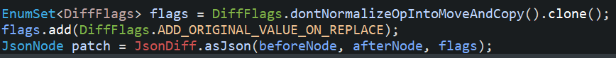 How do I access the source and target values in a reported diff between 2 jsons? · Issue #27 ...