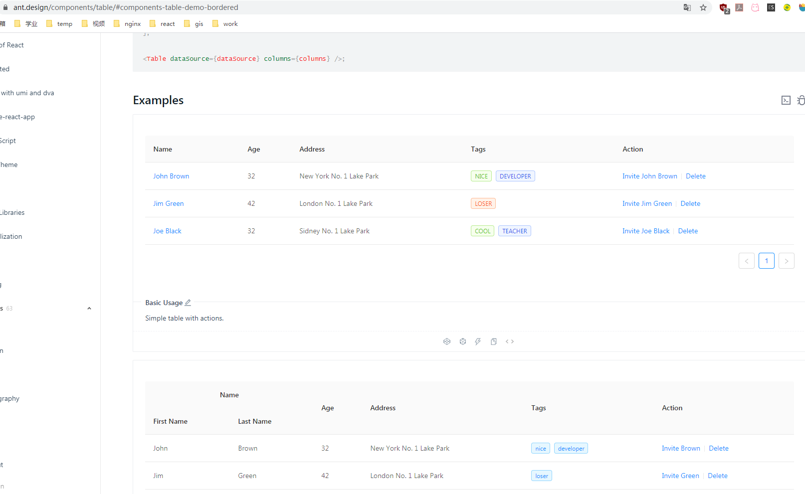 表格表头是白色的 · Issue 20530 · Ant Designant Design · Github