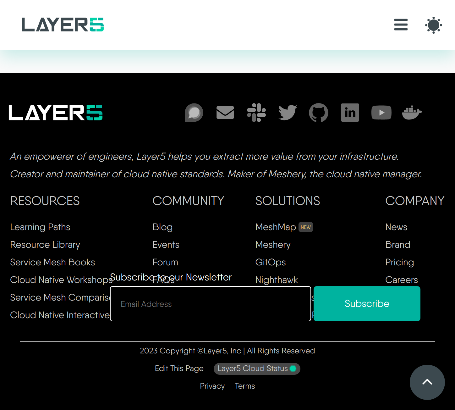 Fix Inconsistent Newsletter Position · Issue 4750 · Layer5iolayer5 · Github 