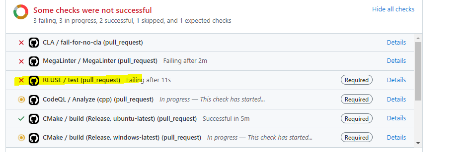 Rename REUSE Job · Issue #34 · ZEISS/libczi · GitHub