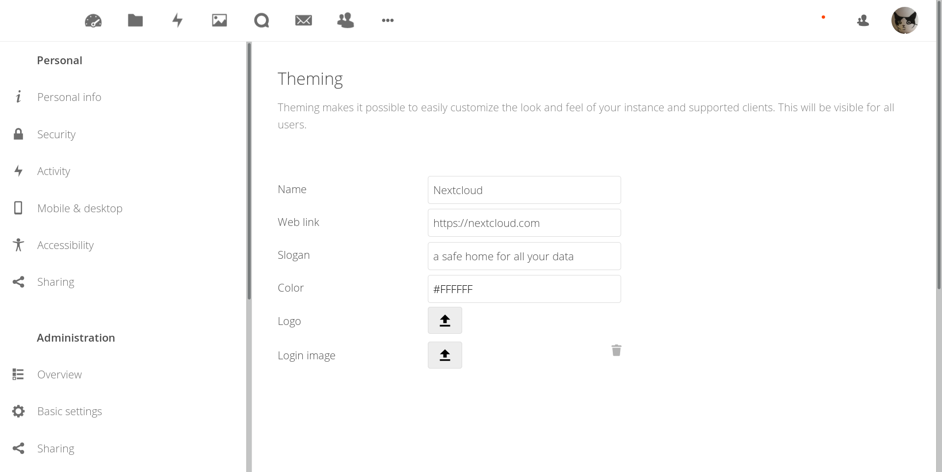 App icon not visible on white theming · Issue #155 · nextcloud ...