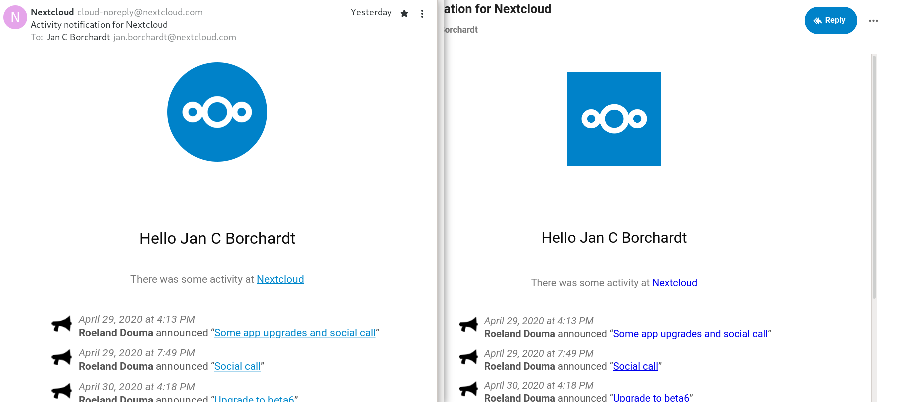 Some issues with HTML mail display · Issue #3076 · nextcloud/mail · GitHub
