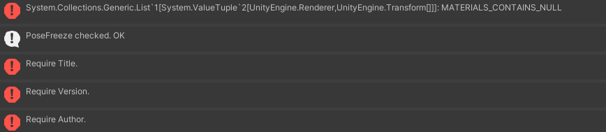 Error I get when trying to export my model. · Issue #1304 · vrm-c/UniVRM · GitHub