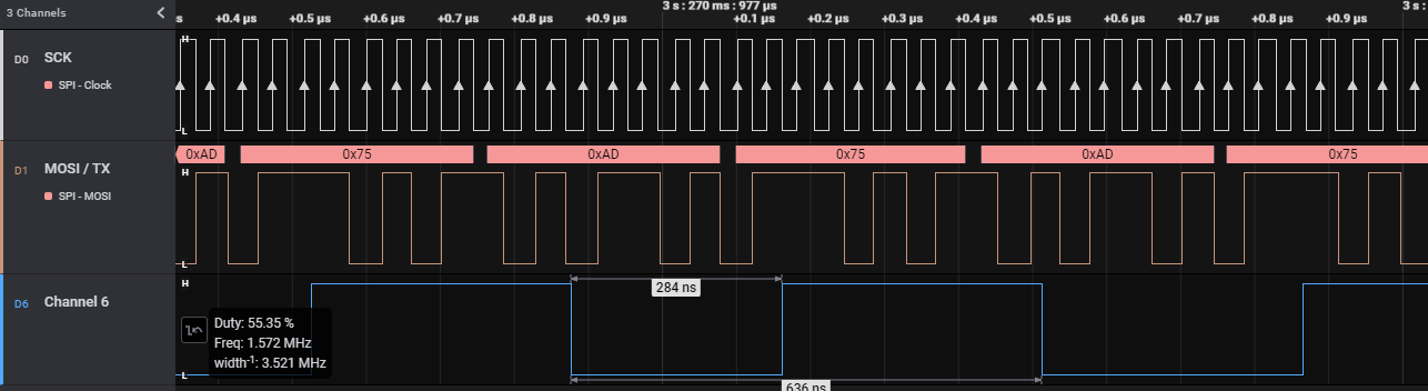 Spi Tx In Atsamd51 Is Slowing Down In Tinygo 0 21 · Issue 2696 · Tinygo Org Tinygo · Github