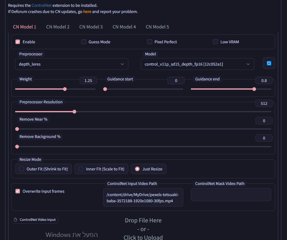 Deforum Controlnet Doesnt Work For Me · Issue 1022 · Mikubill Sd