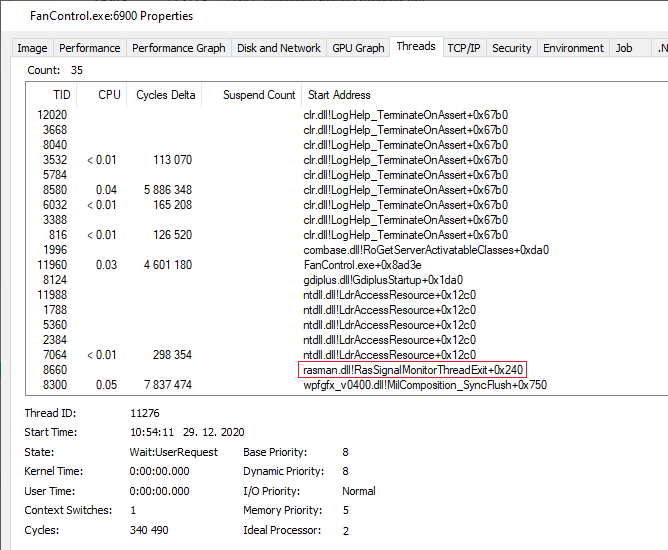 Why it starts rasman.dll(Remote Access Server Manager library)? · Issue ...