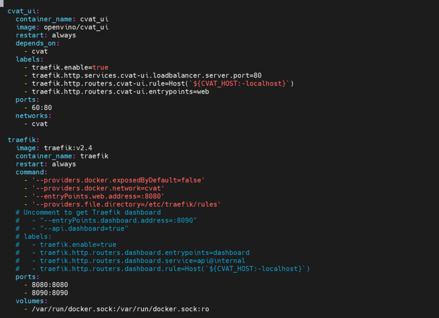 If nginx already uses port 80, how to modify the configuration to start cvat · Issue #4706 ...