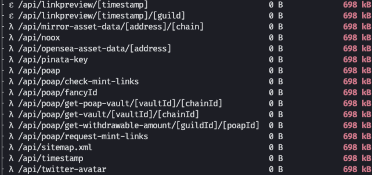 Provided Edge Function Is Too Large · Vercel · Discussion 1079 · Github