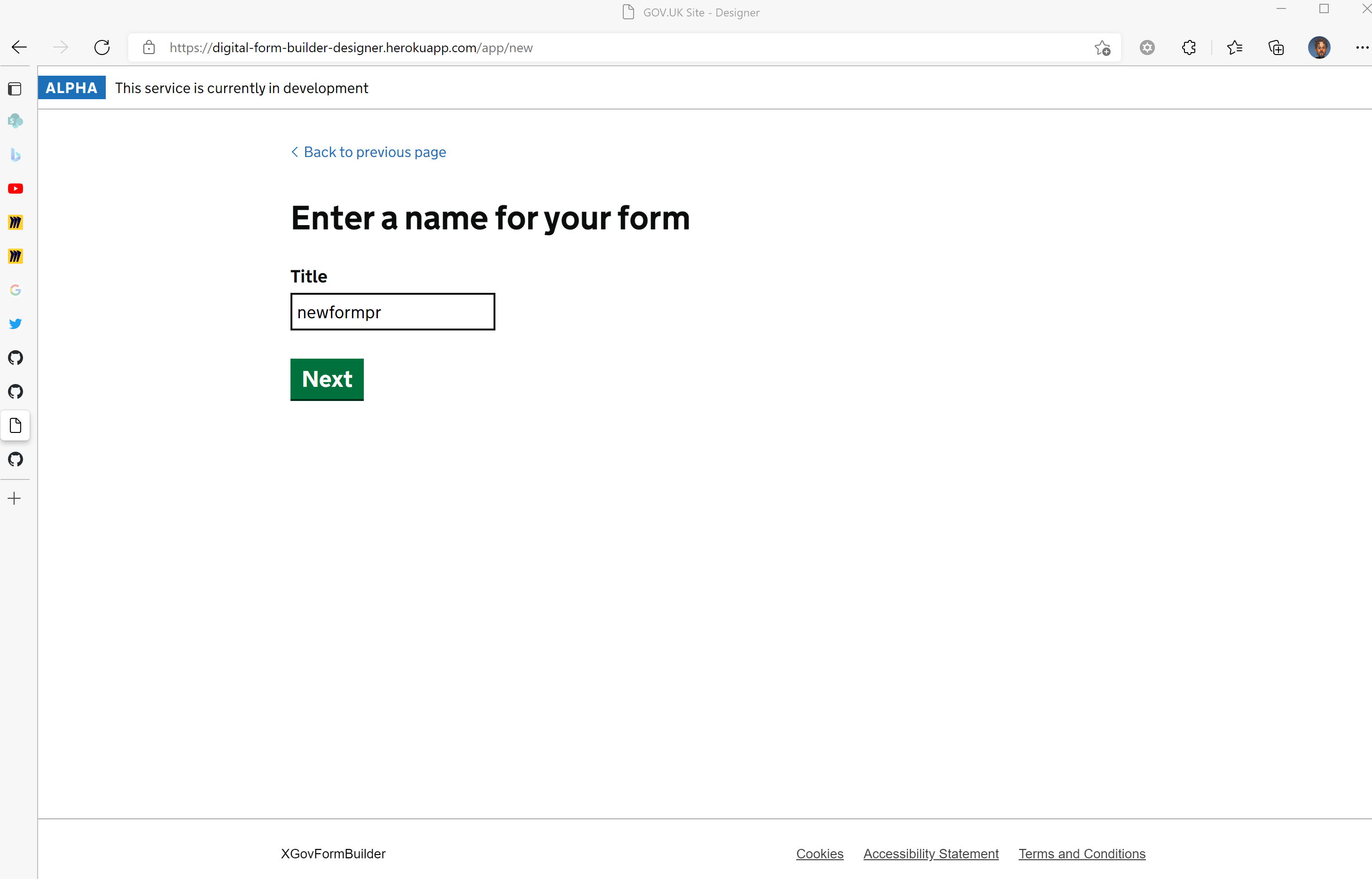 Designer tool not functioning · Issue #679 · XGovFormBuilder/digital ...