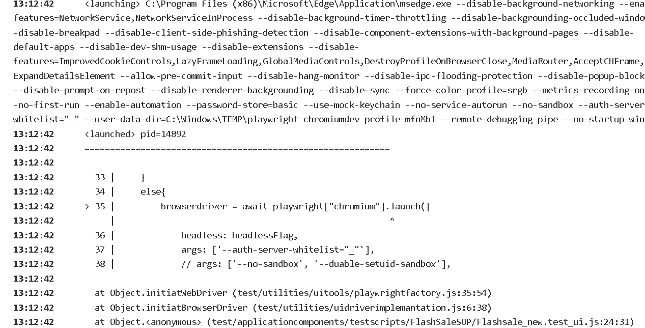 [BUG] playwright cli launch msedge failed · Issue #13482 · microsoft/playwright · GitHub