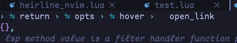 winbar interface and kind cannot be set · Issue #1117 · nvimdev/lspsaga.nvim · GitHub