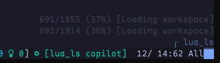 method textDocument/codeAction is not supported by any of the servers registered for the current ...