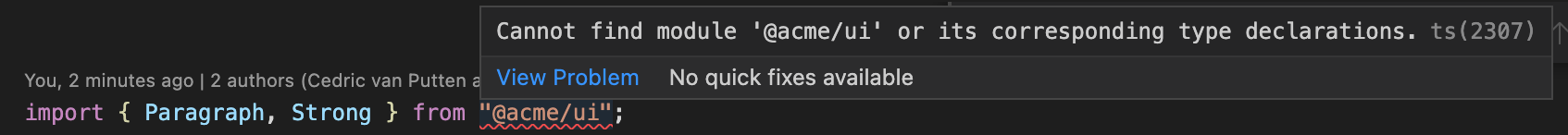 Cannot find module "@acme/..." · Issue #31 · byCedric/expo-monorepo-example · GitHub