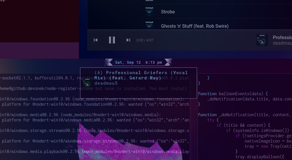 JavaScript Errors: electron-native-notification, js2c · Issue #367 ...