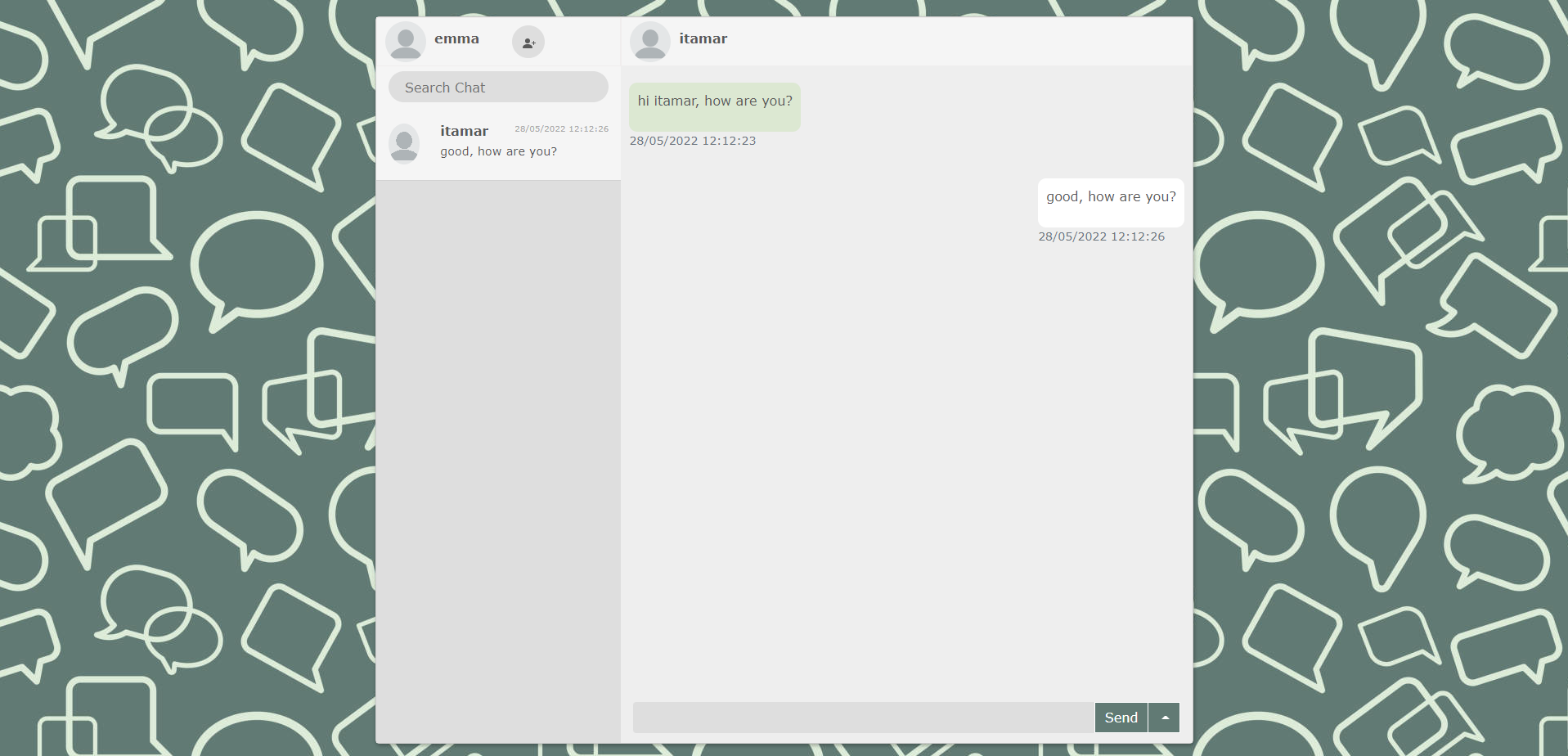GitHub - ShovalWeinstock/TikTalkWeb